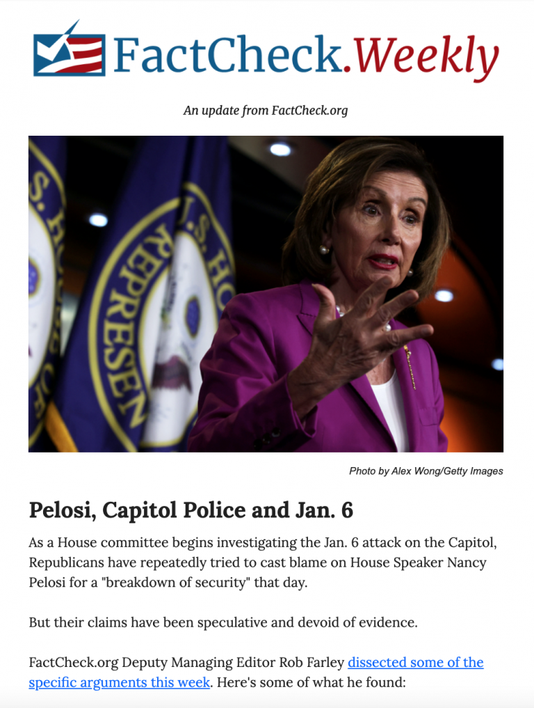 Subscribe - FactCheck.org