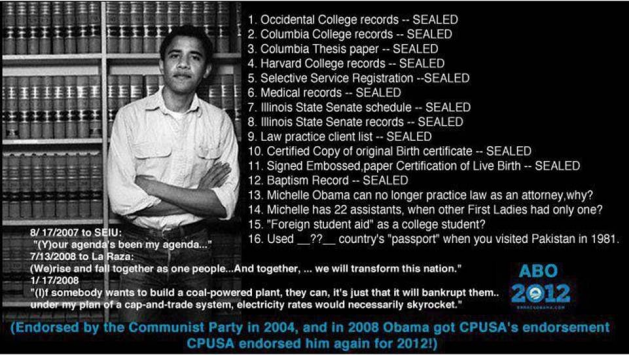 Obama's 'Sealed' Records - FactCheck.org