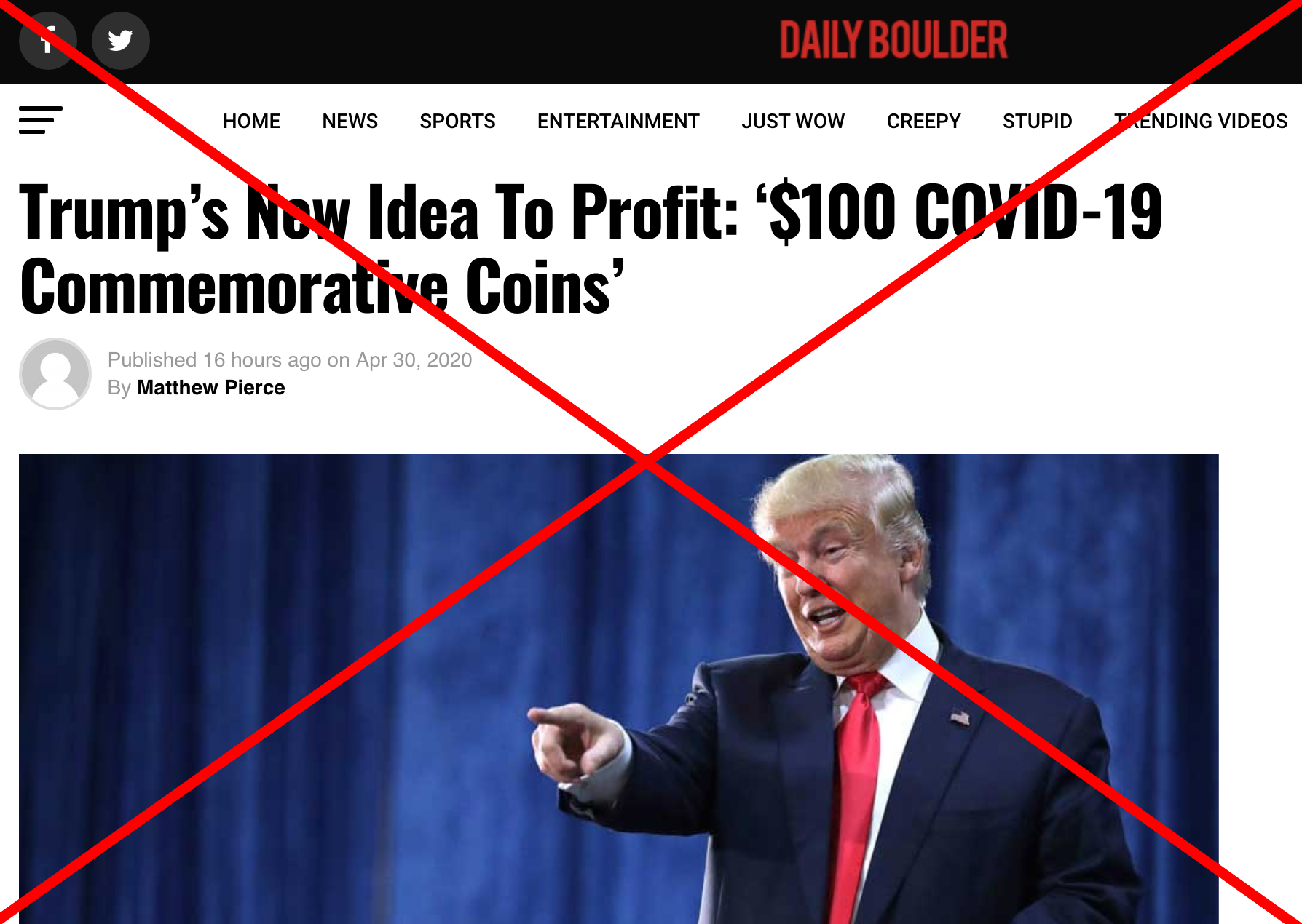 The White House Isn't Selling Coronavirus Coins - FactCheck.org