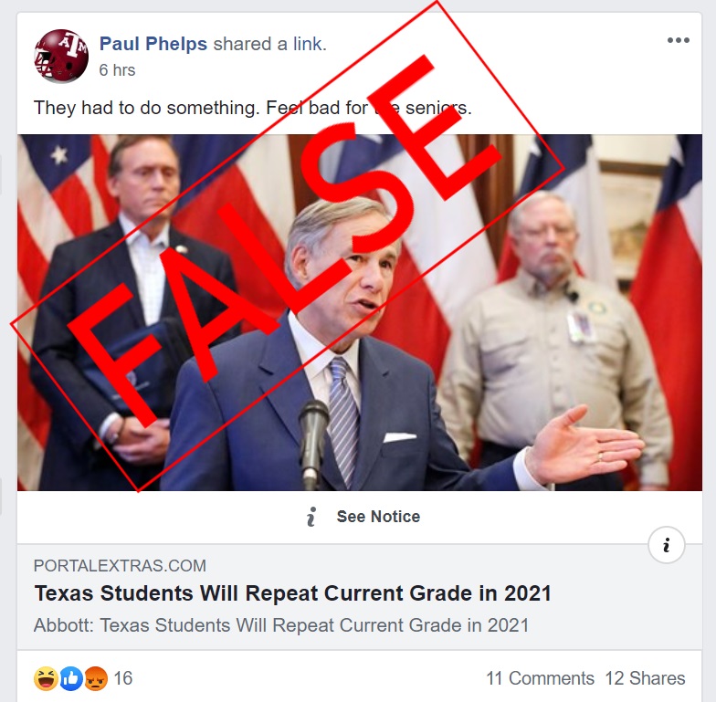April Fool's Posts Falsely Claim Students Must Repeat the School Year ...